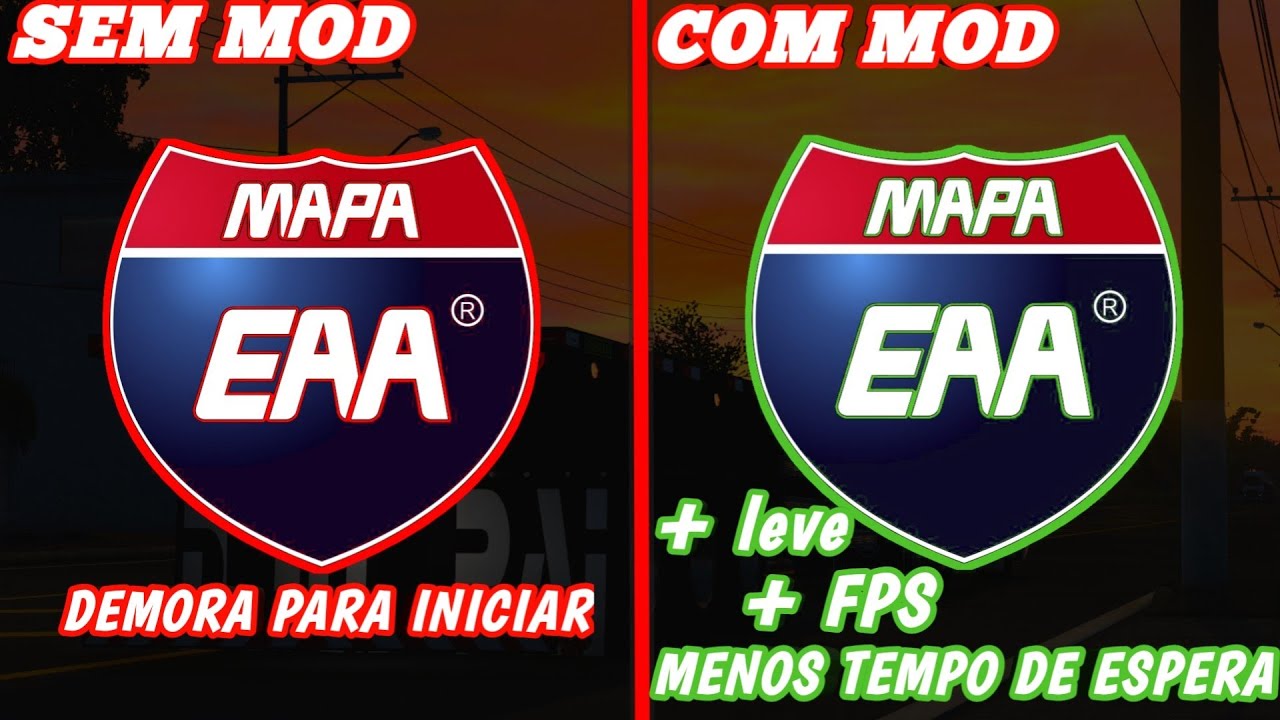 MOD PARA CARREGAR O MAPA EAA MAIS RÁPIDO - DICAS ETS2 - YouTube