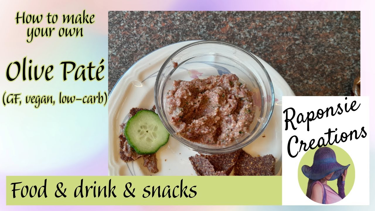 How to make Olive Pate (free recipe) - YouTube