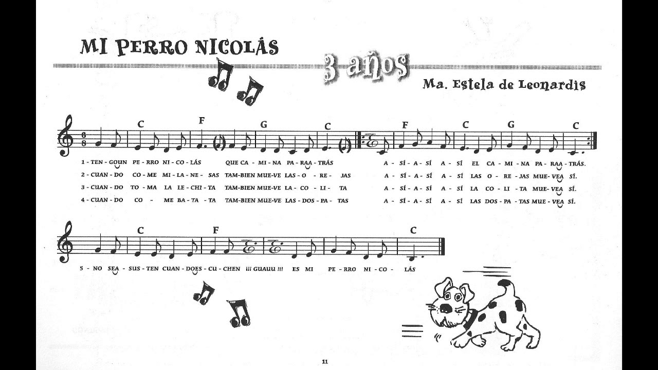 Mi Perro Nicolas. El Rincón De Los Sonidos - YouTube