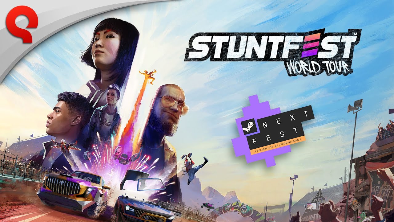 Stuntfest - World Tour | Steam Next Fest Announcement Trailer - YouTube