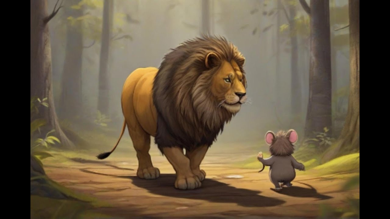 Der Löwe und die Maus | Unerwartete Freundschaft | Lion And The Mouse ...