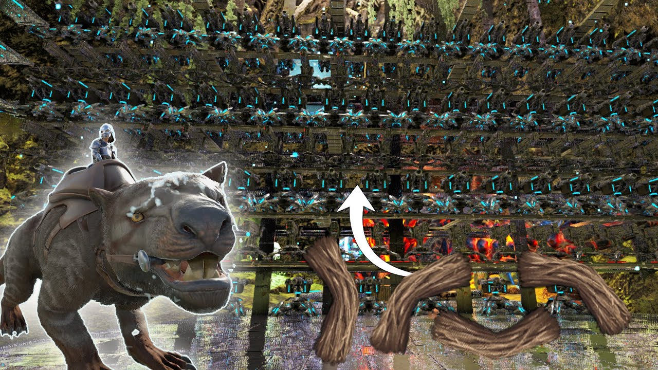 How We Duo Survived A Fibercraft Server For 24 Hours... | Ark PvP - YouTube