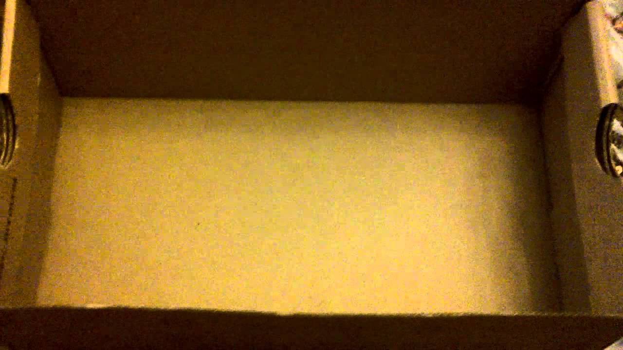 How To Open A Shoe Box - YouTube