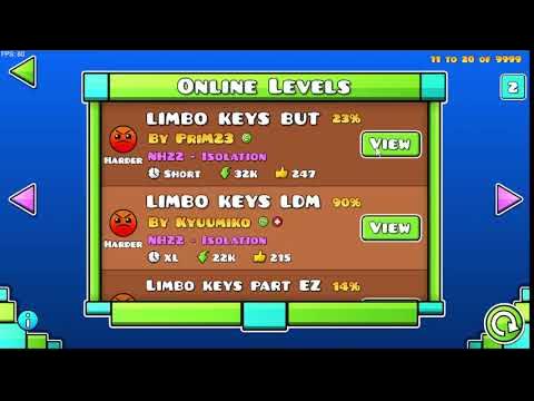 I beat a Limbo Keys Level | Geometry Dash Playthrough #3 - YouTube