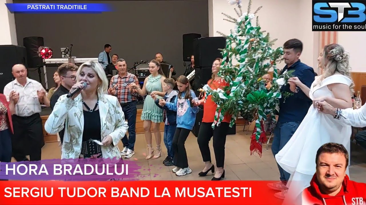 SERGIU TUDOR BAND LA MUSATESTI - HORA BRADULUI - YouTube