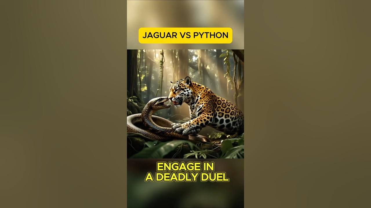 BIGGEST Predator Showdown Jaguar vs Python - YouTube