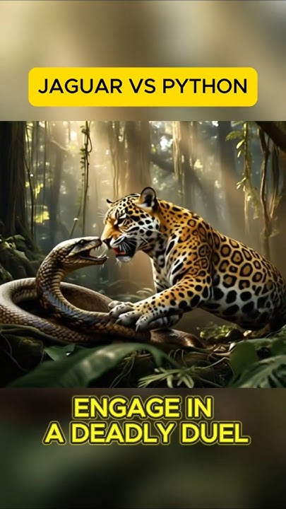 BIGGEST Predator Showdown Jaguar vs Python - YouTube