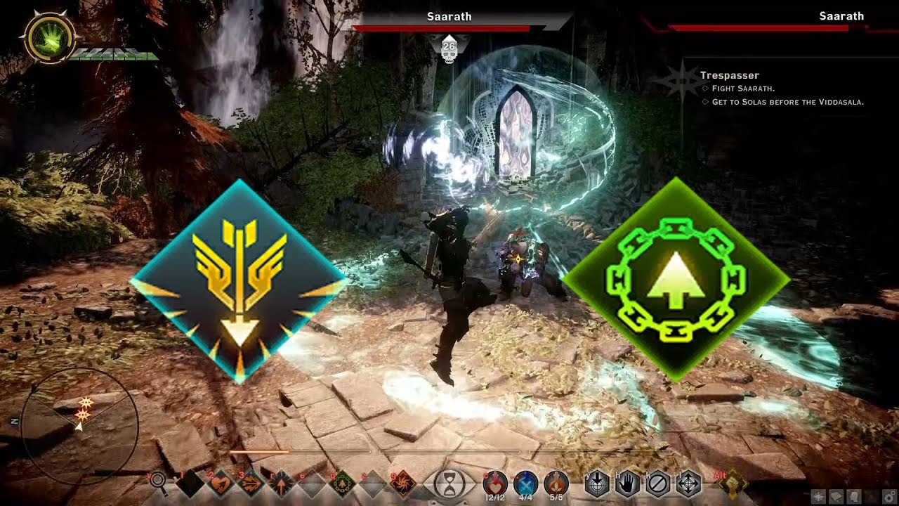 "Leaper" Artificer vs Saarath - Dragon Age Inquisition - YouTube