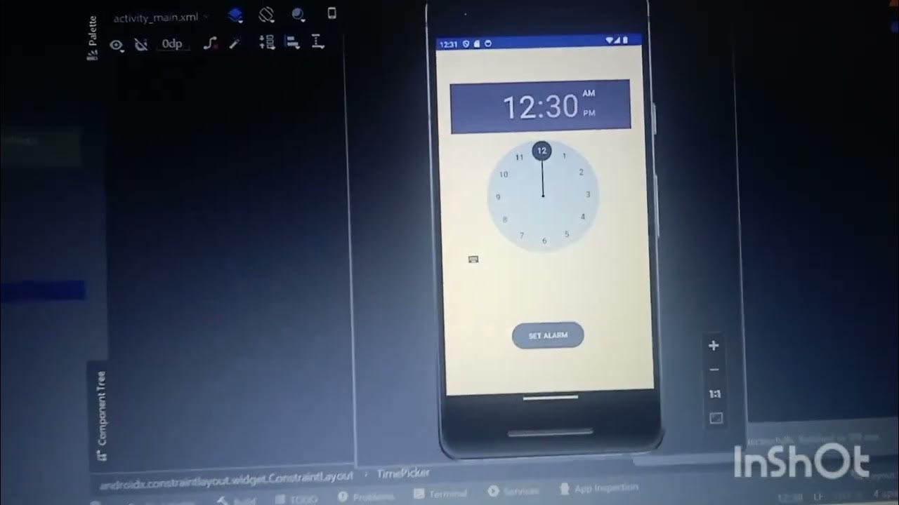 Alarm app in android (android studio)Java - YouTube