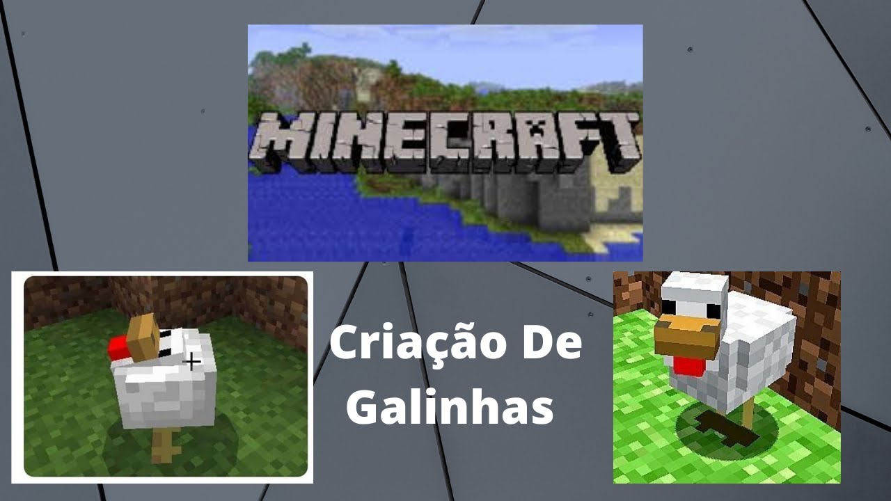 Como fazer uma criação de galinhas decente no minecraft - YouTube