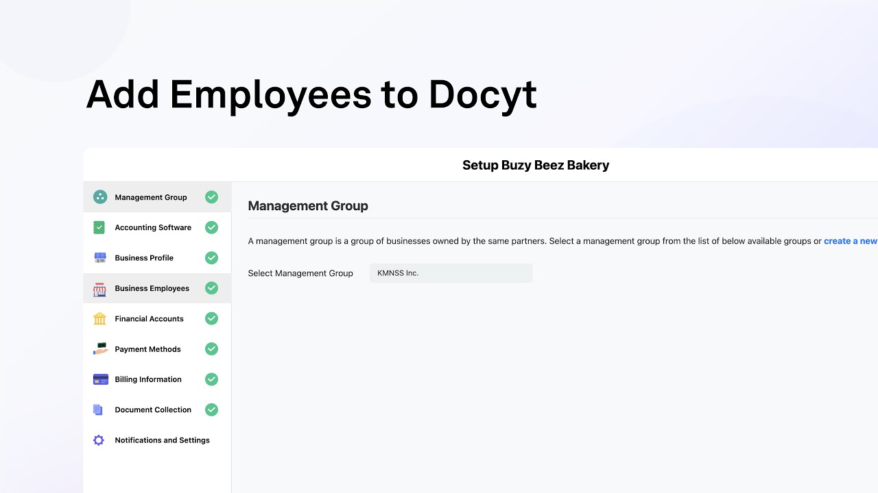 Add Employees to Docyt - YouTube