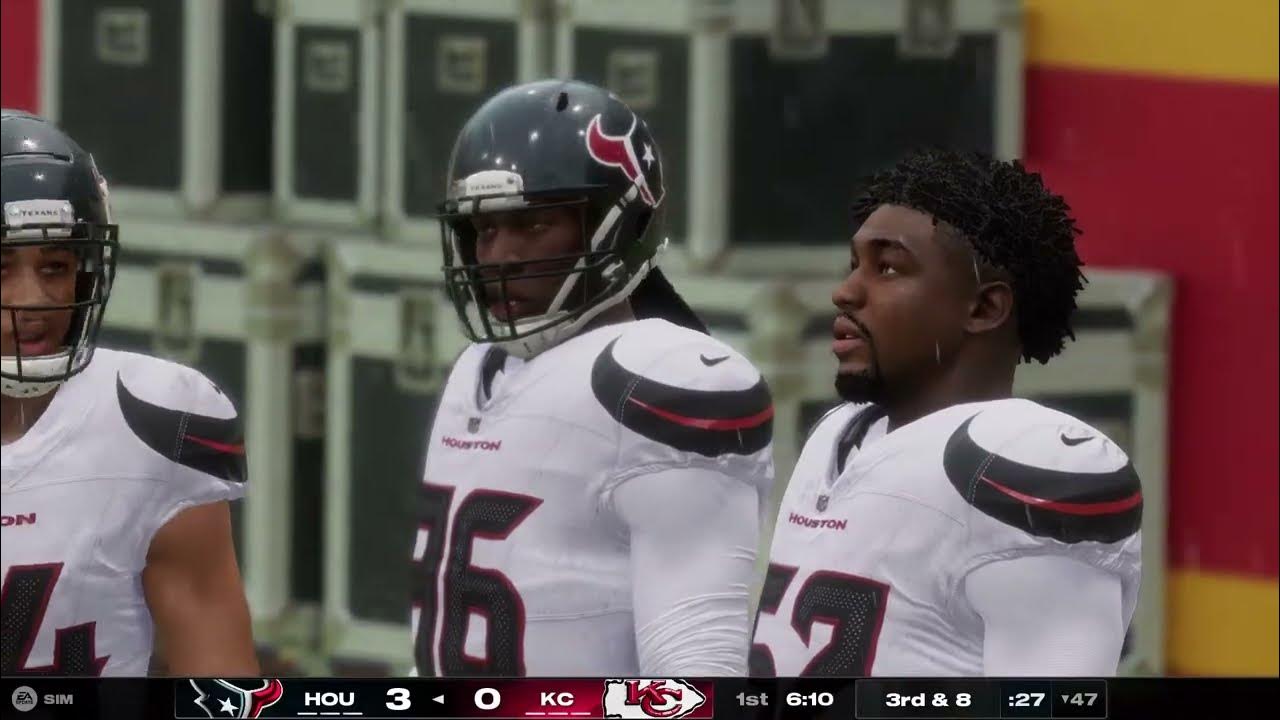 Madden 25 -Texans vs Chiefs - AFC Divisional Playoffs Game - YouTube