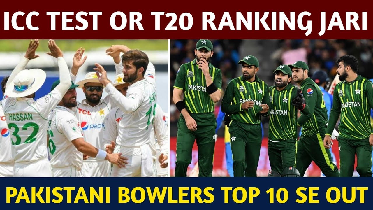 Test and T20 Rankings, Pakistani Bowlers Failed to Make it to the Top ...