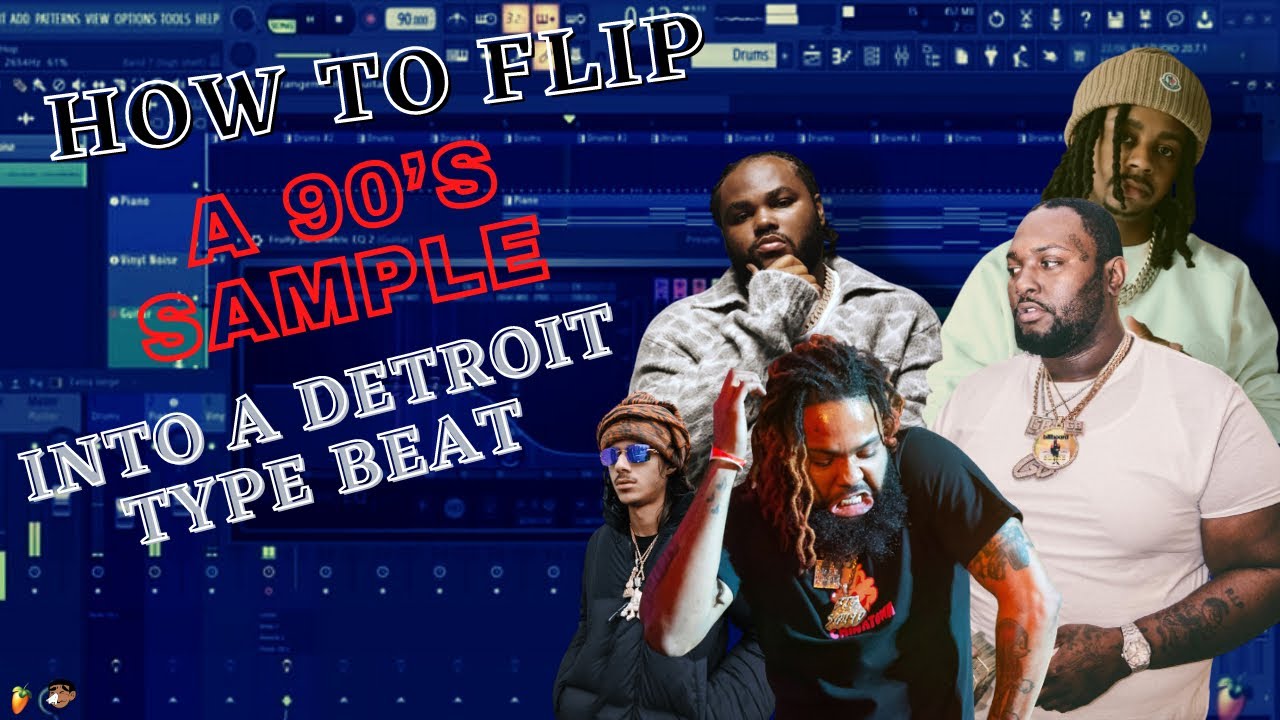 How to FLIP a 90’s SAMPLE into a DETROIT Type Beat - how to SAMPLE for ...
