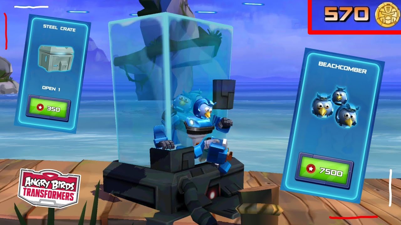 Unlocking Beachcomber | Angry Birds: Transformers - YouTube