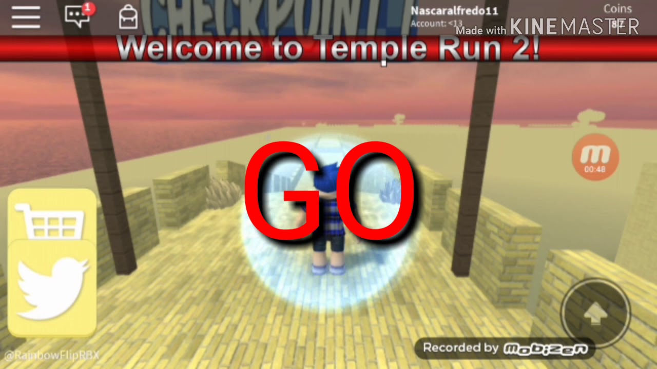 Roblox Temple Run 2 Part 2 - YouTube