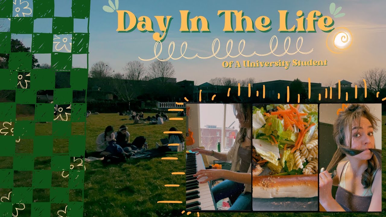 Day In The Life Of A Univeristy Student- Practice Routine, Study ...