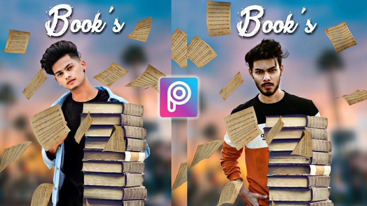 Creative Books Concept | PicsArt Editing Tutorial | 2020 Latest Photo ...
