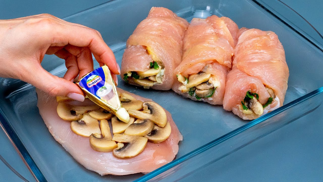 I learned this recipe for chicken rolls in a restaurant! I cook it ...