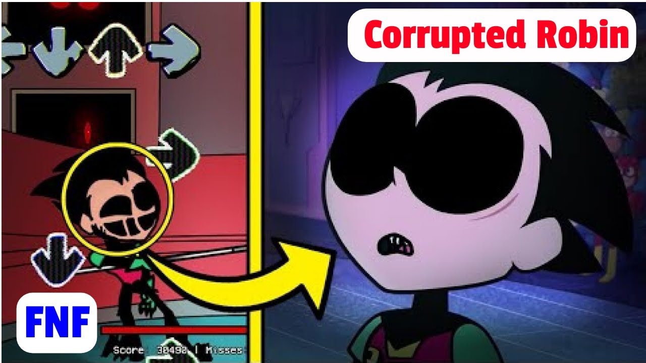 References in FNF Pibby Mod | Corrupted Robin - YouTube