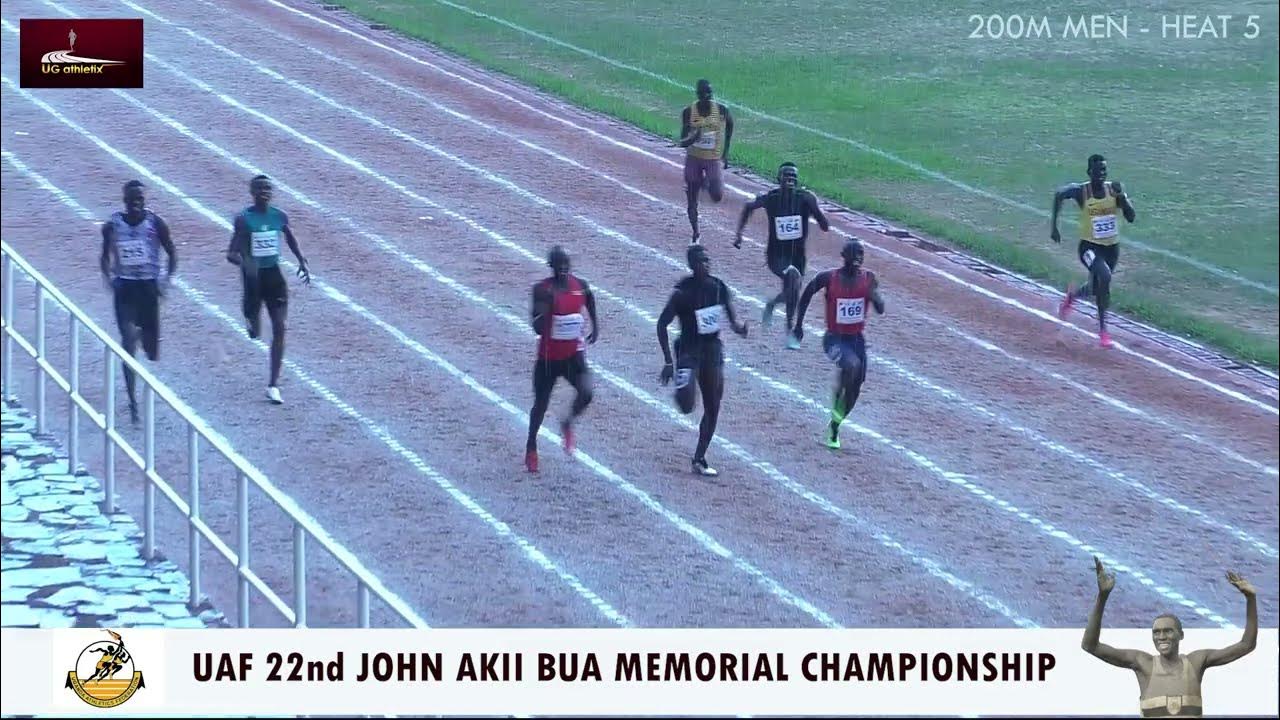 Musa Isabirye's Stunning 200M Victory | John Akii Bua Memorial Championships 2024 - YouTube