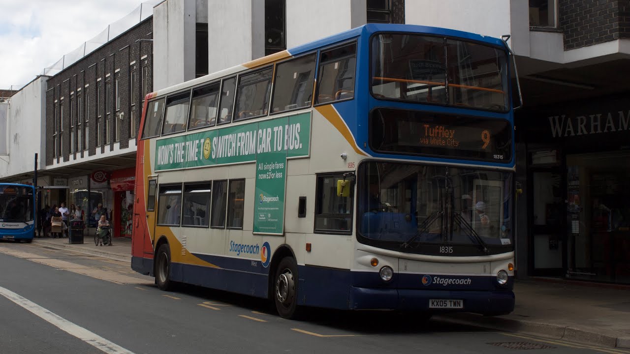 Stagecoach West 18315 KX05 TWN | Trident 2 ALX400 | 9 Gloucester ...