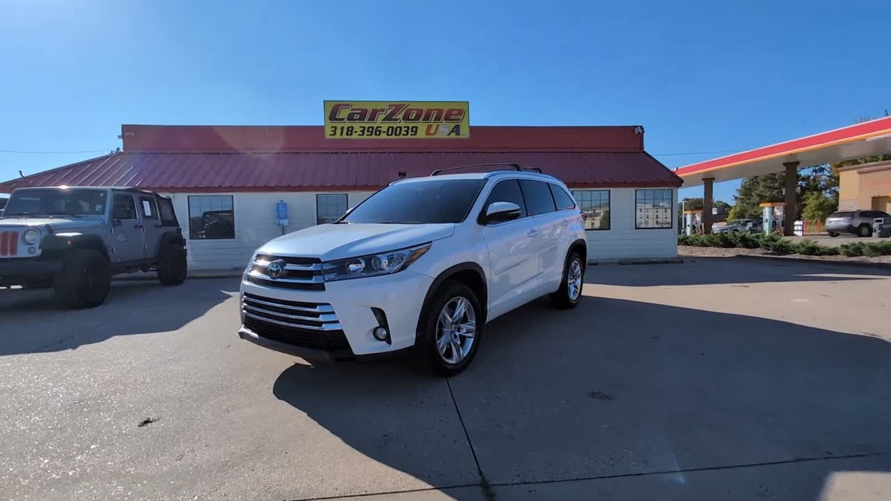 2018 Toyota Highlander Limited West Monroe, Monroe, Ruston, Rayville ...