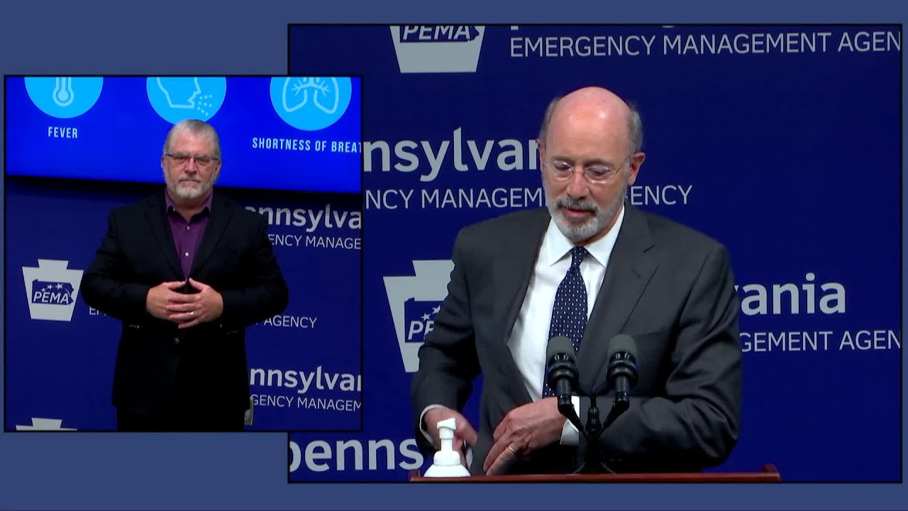 WATCH- Gov. Wolf announces 17 counties moving to Green Phase - YouTube