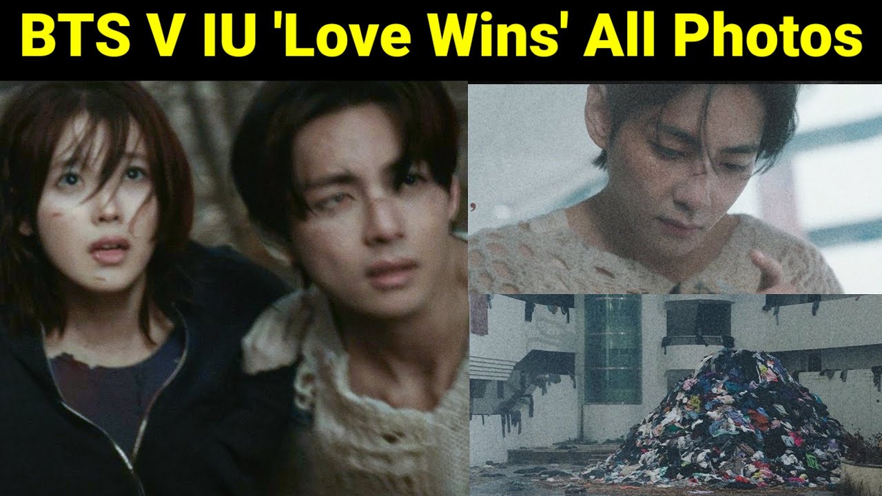 BTS V IU 'Love Wins' Official Photos | V IU MV - YouTube