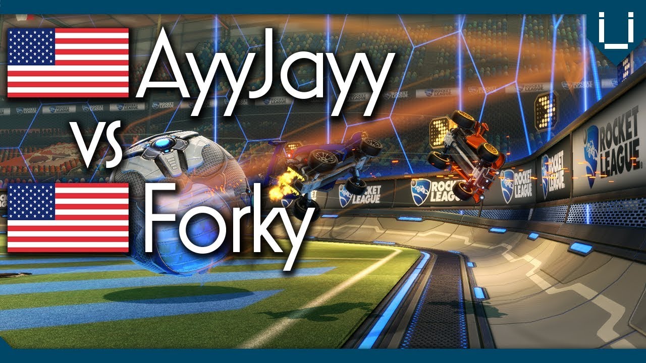 7 Win Streak AyyJayy vs Forky (Rank 14) | Rocket League 1v1 - YouTube