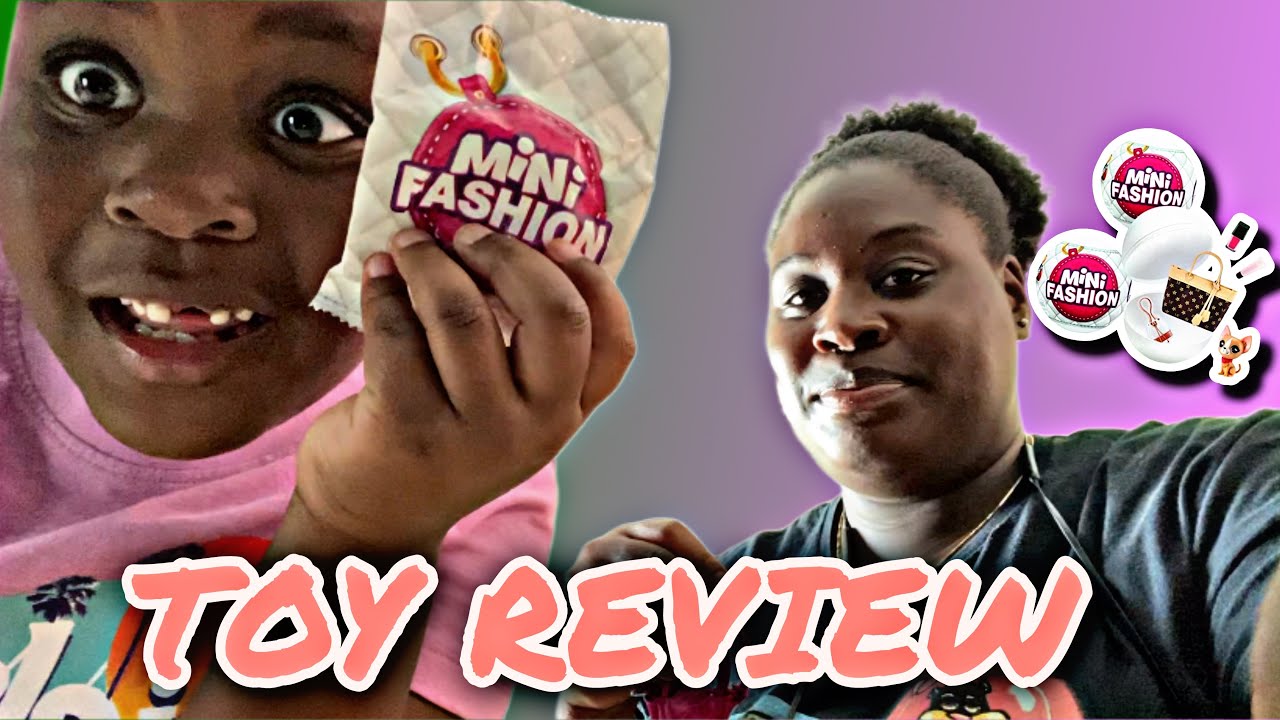 MINI BRANDS FASHION REVIEW!!! #toys #review #minibrands - YouTube