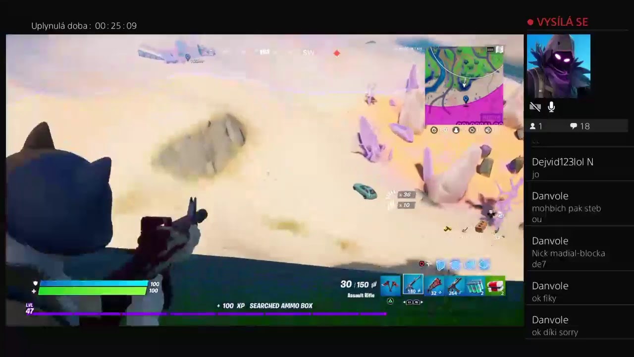 Fortnite stream za 65 odběratelu - YouTube