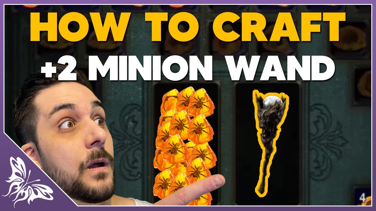 Crafting Meta +2 Minion Wands In 3.13 | Path of Exile - YouTube