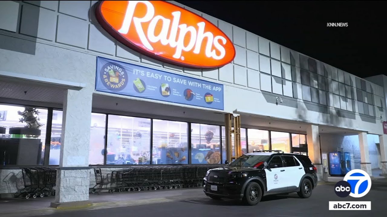 1 dead, 1 injured after shooting at Ralphs store in Sun Valley - YouTube