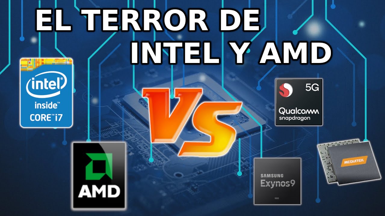 Los Procesadores x86 vs ARM ¿Que pasará con INTEL y AMD? - YouTube