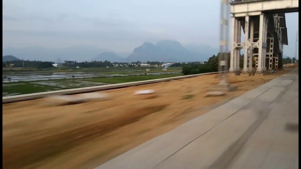New Railway Platform Work at Nagercoil Town - YouTube