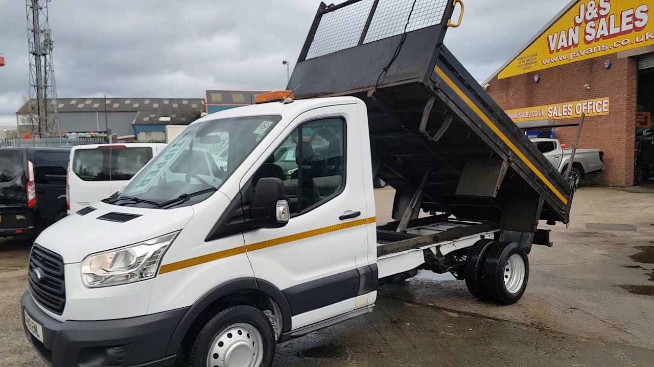 FORD TRANSIT T350 TIPPER 2016 16 REG SINGLE CAB TWIN WHEELER £13500+VAT ...