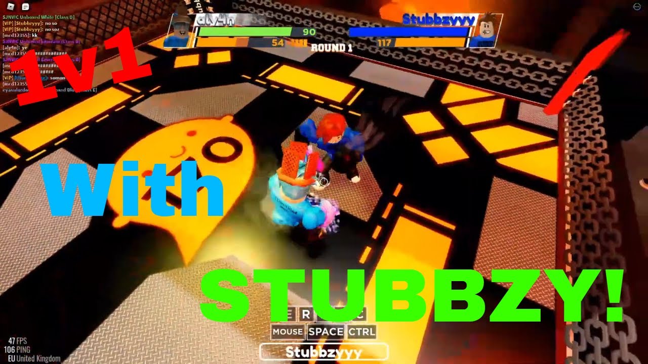 1v1 With Stubbzy | Roblox Boxing League - YouTube