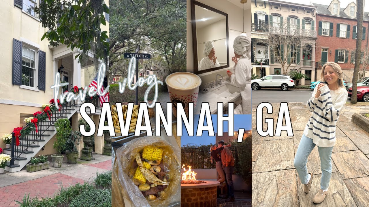 WEEKEND IN SAVANNAH, GA! Savannah weekend travel itinerary! weekend my ...