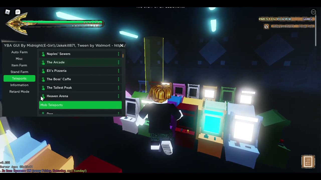 Roblox YBA NEW Op GUI 2021 (Pastebin) - YouTube