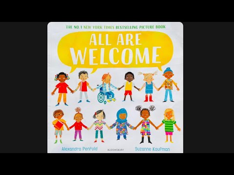 All Are Welcome - Kids Book/ Book on Diversity/ Story time ...