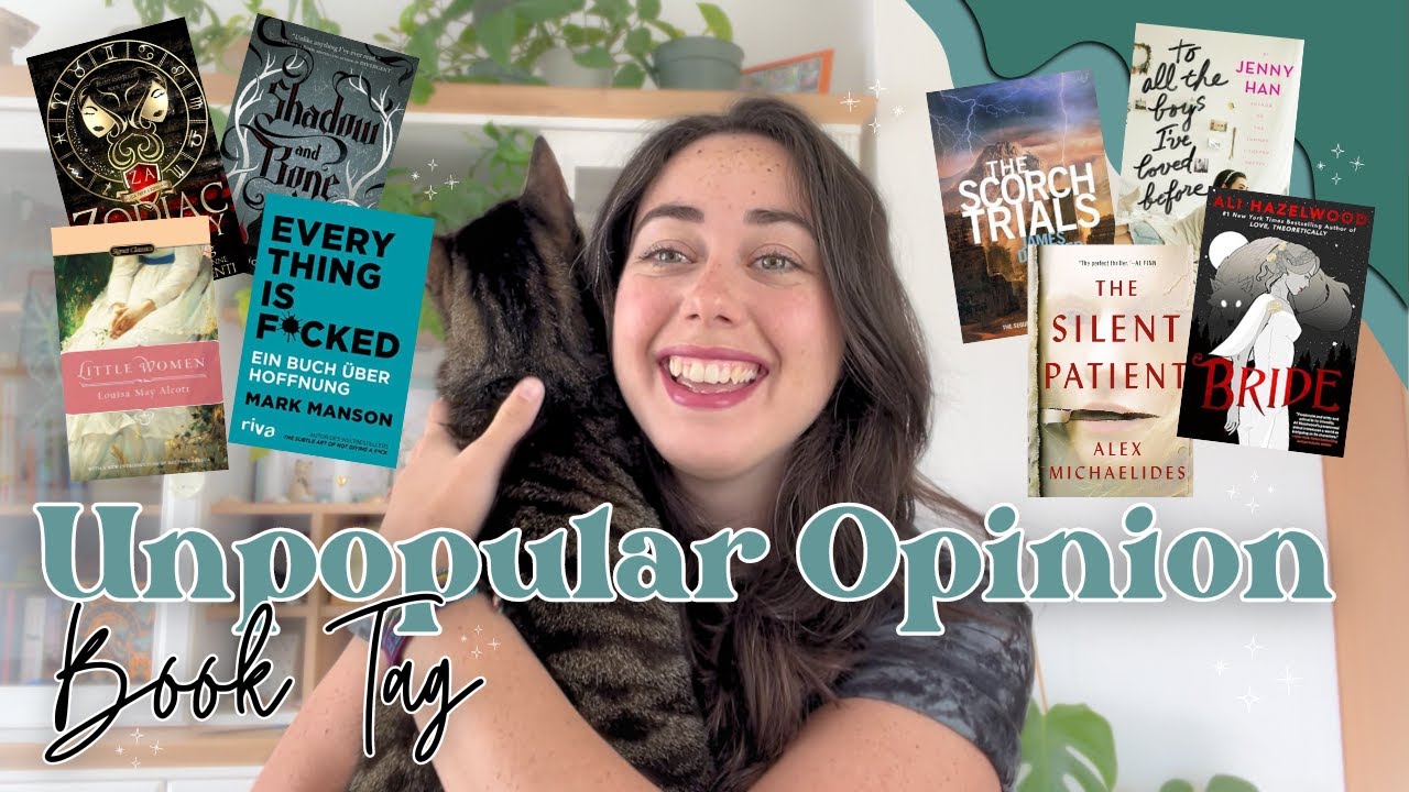 Unpopular Opinion Book Tag! | Nine "unpopular" bookish opinions that I ...