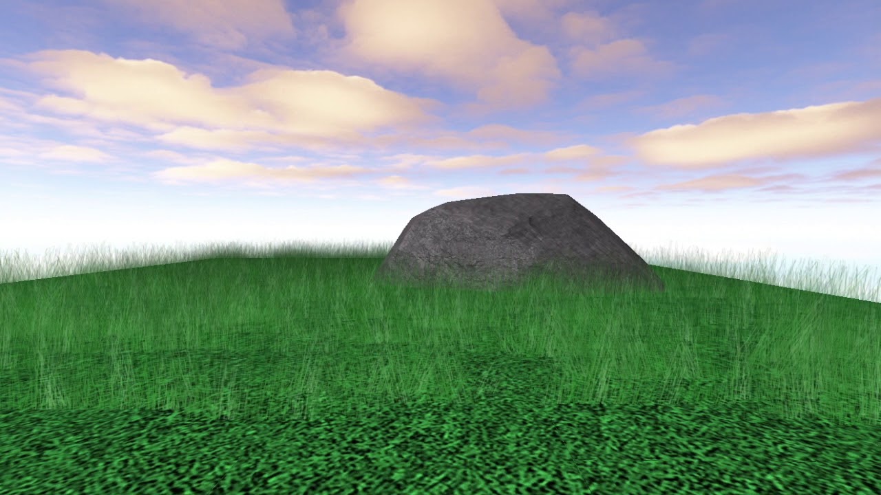 Small roblox grass project - YouTube