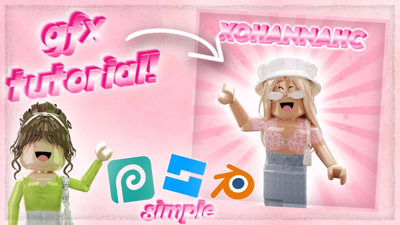 SIMPLE GFX TUTORIAL FOR BEGINNERS | With and without gloss! - YouTube