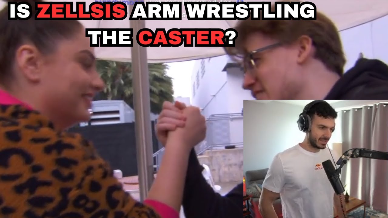 TARIK Reacts To SEN Zellsis ARM Wresting a CASTER? - YouTube