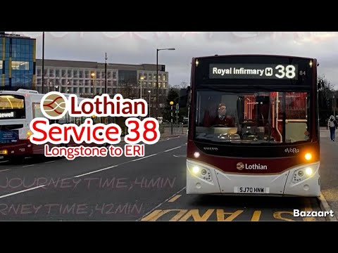 *URV* FRV; Lothian Buses Service 38 • Longstone to ERI • MCV Evora 84 SJ70HNW (12/1/24)