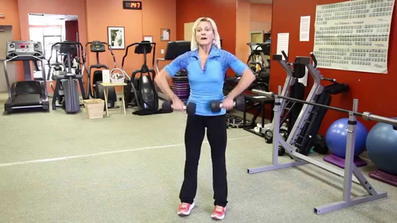 Menopause Strength Workout #5: Standing Shoulder Row with Judy Torel ...
