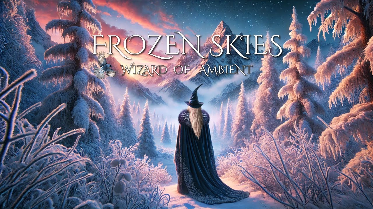 Frozen Skies - A Calming Winter Ambience to Unwind and Relax - YouTube