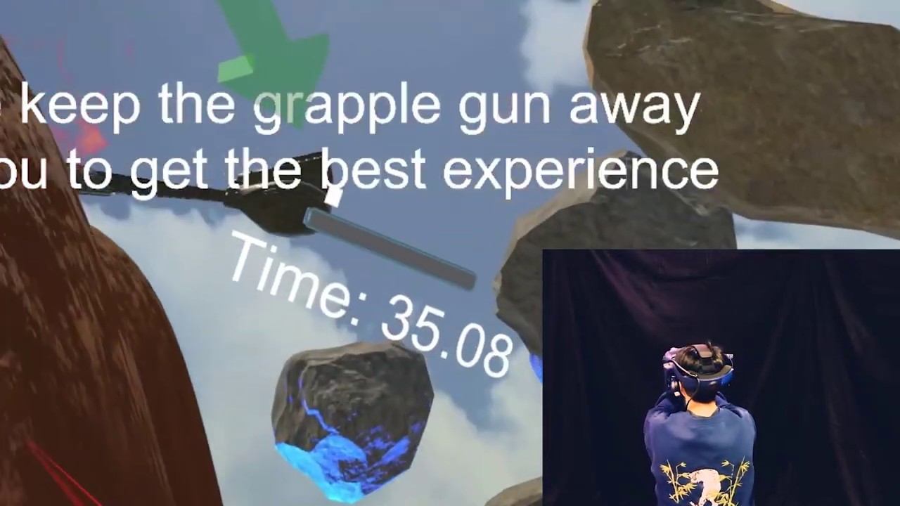 Escape Plan: A High-fidelity Experience of Grapple Gun Achieved by ...
