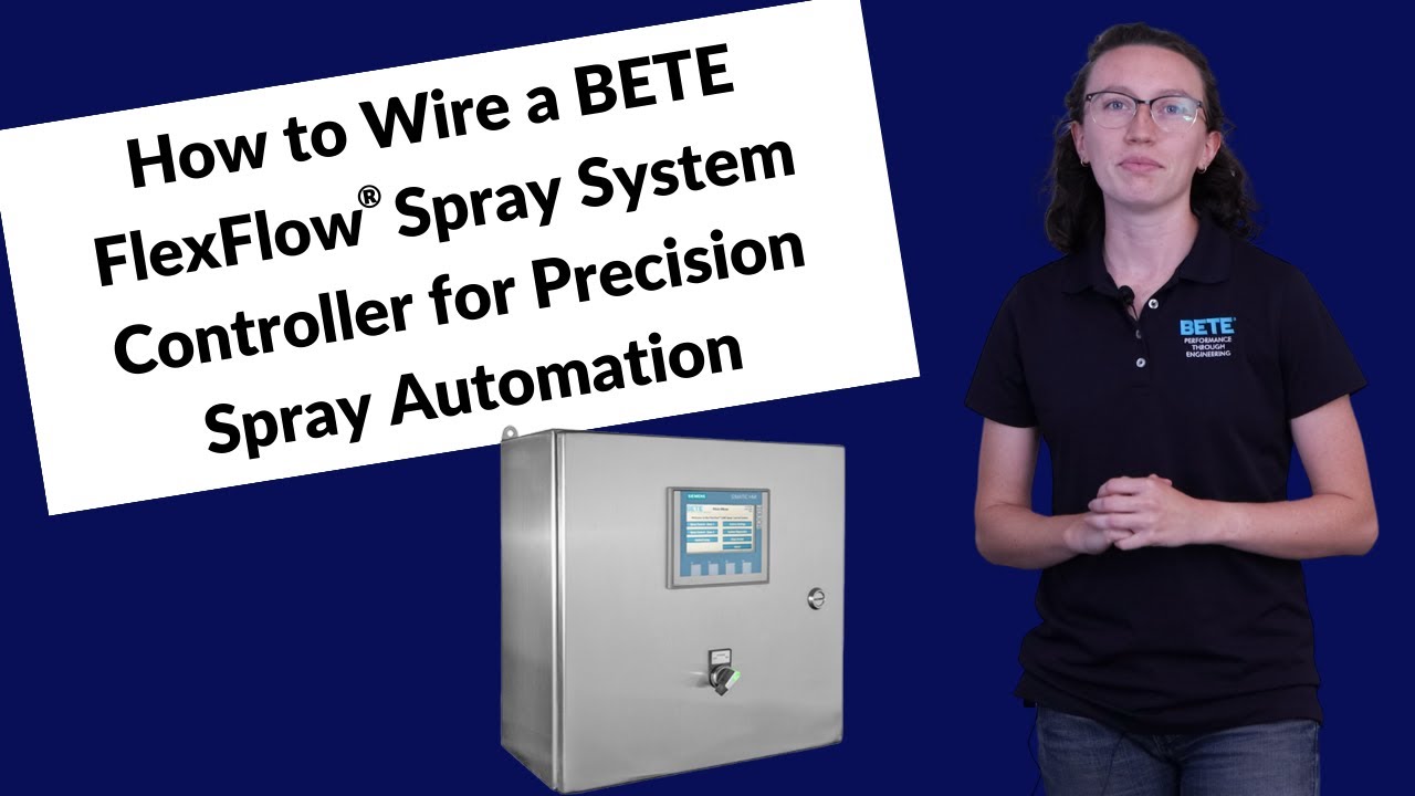 How to Wire a BETE FlexFlow® Spray System Controller for Precision Spray Automation - YouTube